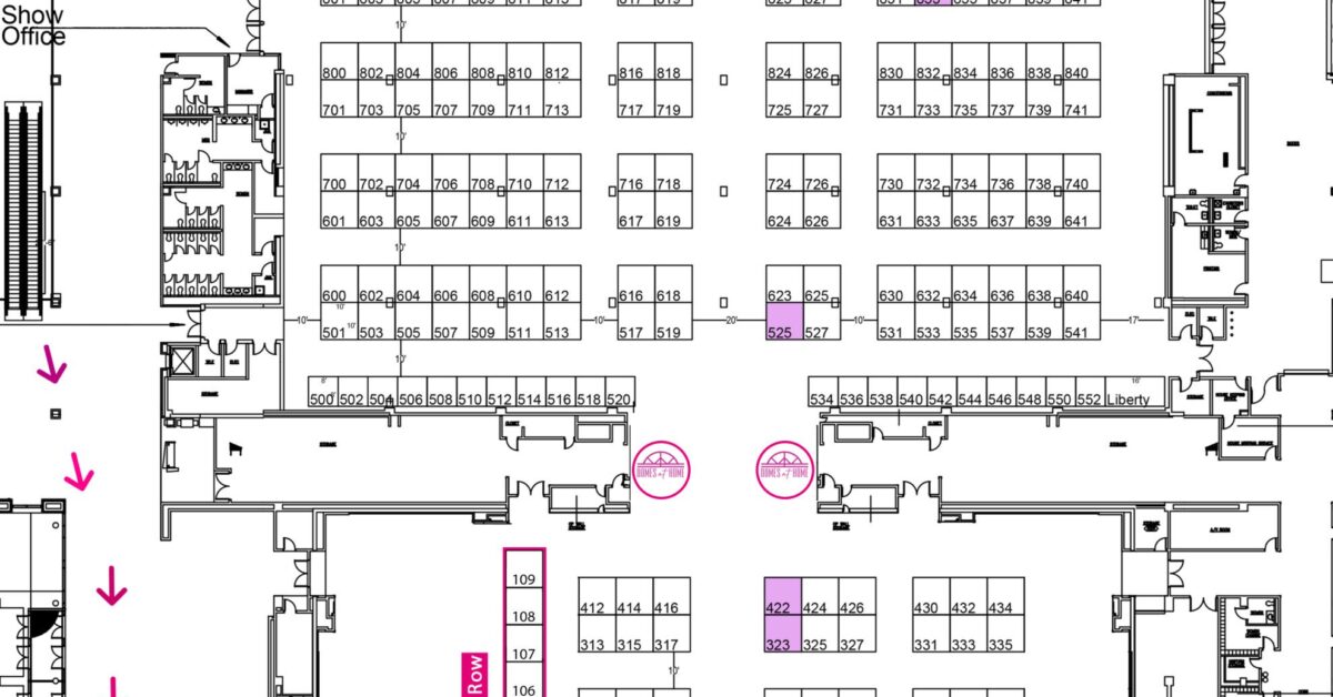 2022 Vendors & Event Map - Farfalla Events